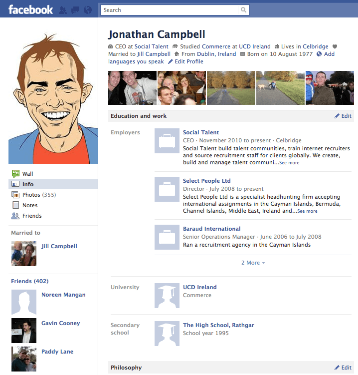 Facebook’s new Profile Page and what it means for Recruiters | SocialTalent