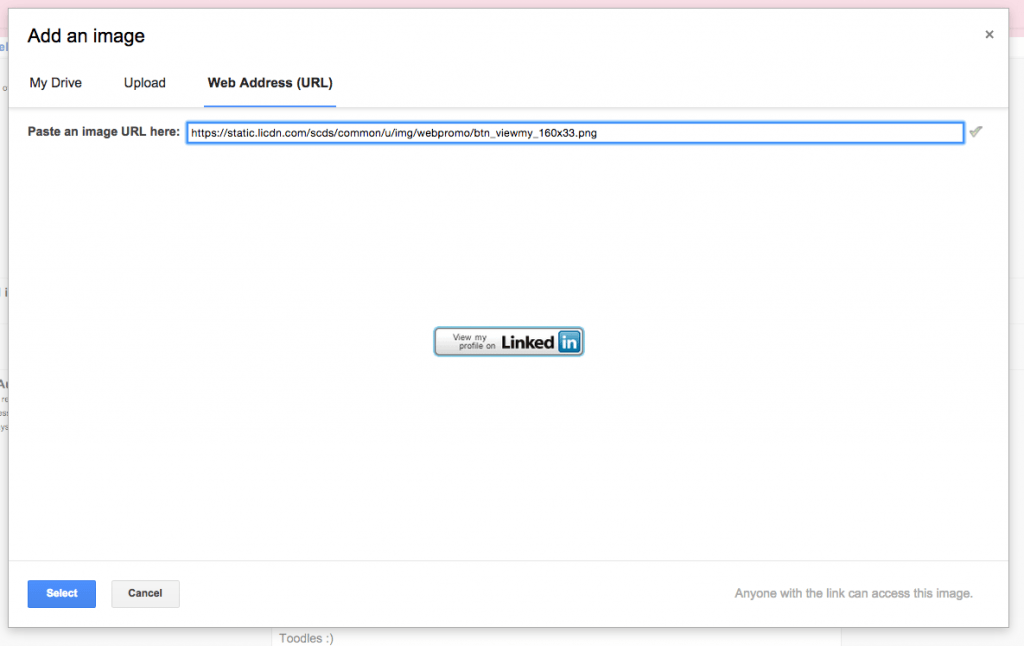 How To Add A LinkedIn Button To Your Gmail Signature How To Add A LinkedIn Button To Your Gmail Signature