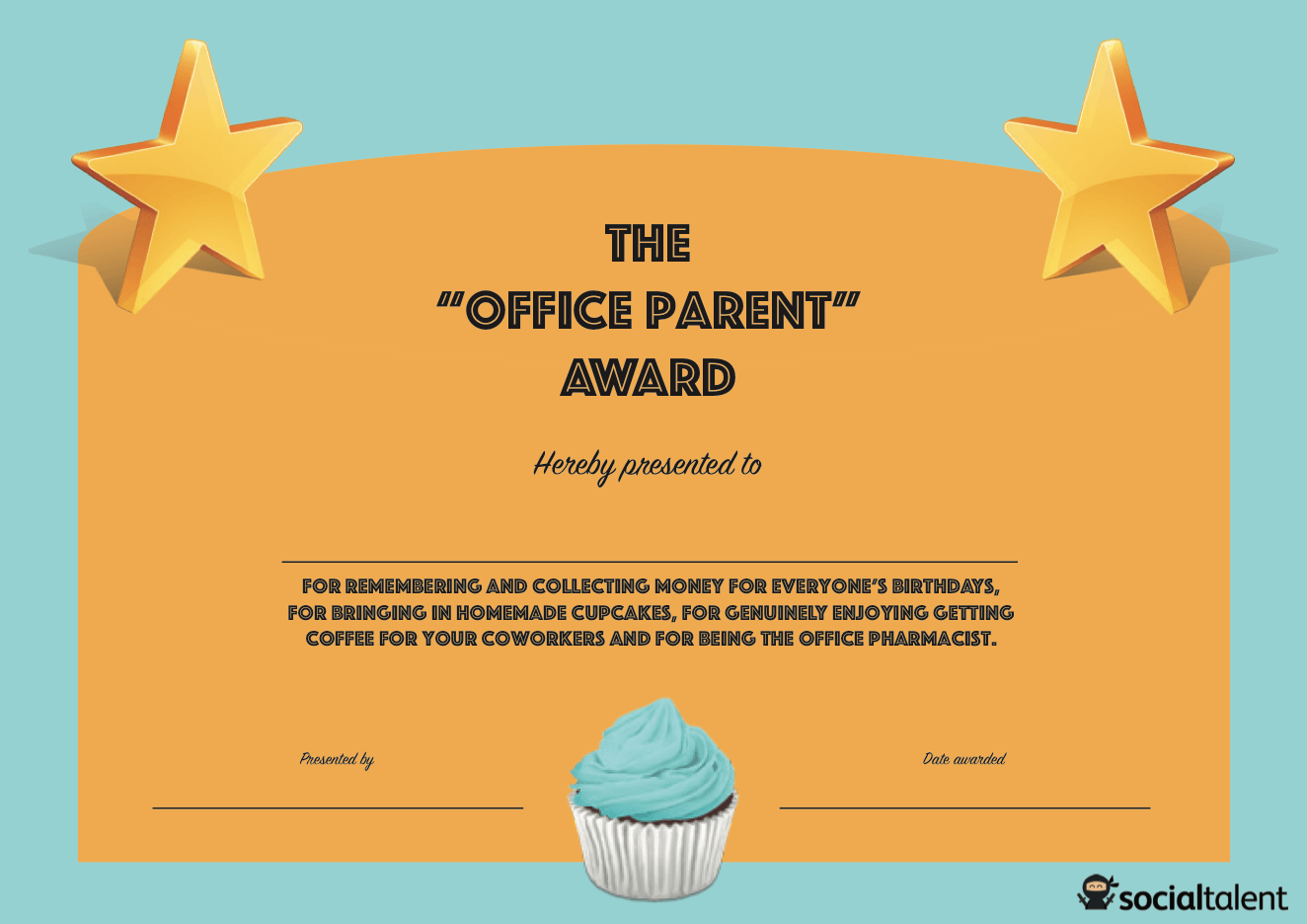 Funny Award Ideas For Coworkers Funny PNG