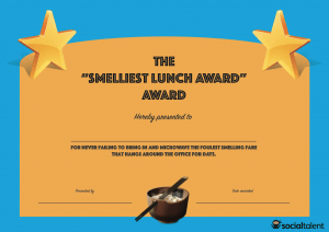 20 Hilarious Office Awards to Embarrass Your Colleagues