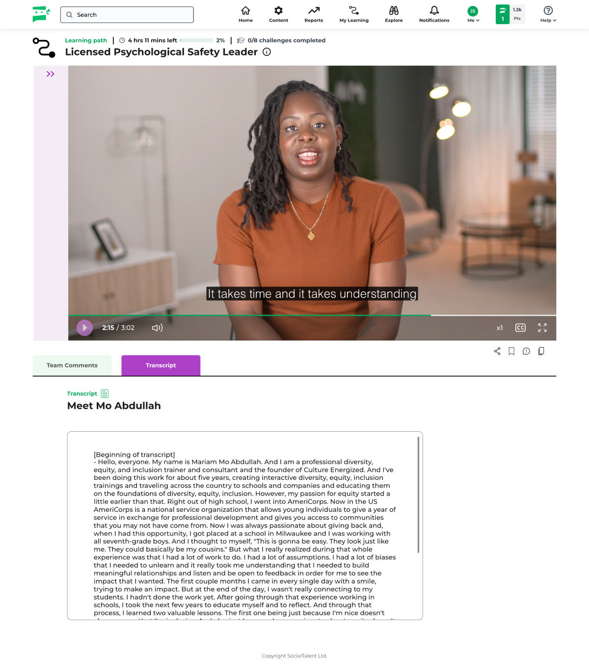 Platform | SocialTalent